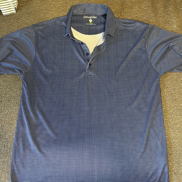 Hinton & Hinton | Shirts | Mens Size Medium Hinton Hinton Blue And ...